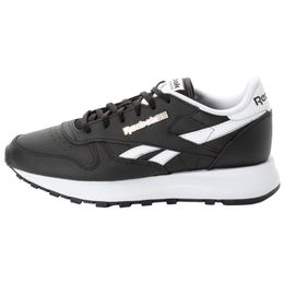 Reebok CLASSIC Damen Sneaker "CLASSIC LEATHER SP", Gr. 40, schwarz-wei&szlig;, Leder, Synthetik, Schuhe