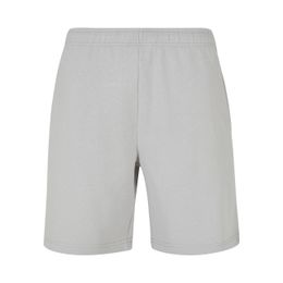 Urban Classics Herren Stoffhose "Urban Classics Herren New Shorts", grau, Gr. L, unifarben, 100% Baumwolle, Hosen