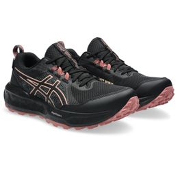 Trailrunningschuh asics "GEL-SONOMA 8 GTX", Damen, Gr. 42, schwarz, apricot crush, Synthetik, Schuhe, wasserdicht