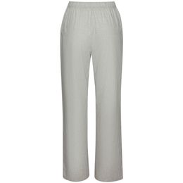 Damen Pyjamahose, Copenhagen Studios, Gr. 38, grau, Web, Obermaterial: 100% Baumwolle, unifarben, Hosen, aus leichter Baumwolle-Webware