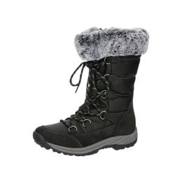 Lico M&auml;dchen Winterstiefel "Winterboot Julia", Gr. 35, schwarz, Synthetik, Schuhe