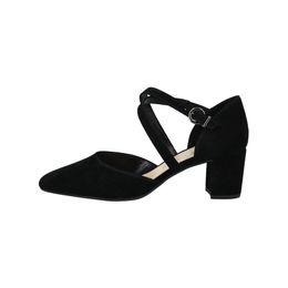 Gabor Damen Pumps "Gabor Pumps Leder", Gr. 39schwarz, Leder, Schuhe