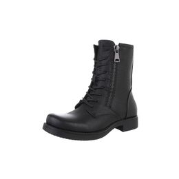 Ital-Design Lace-Up Ankle Boots female Black size 40