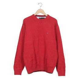 Tommy Hilfiger Pullover Herren Gr&ouml;&szlig;e XL Second Hand rot