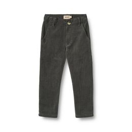 Wheat Jungen Stoffhose "Wheat Trousers Hugo"schwarz sea, Gr. 98, unifarben, 100% Baumwolle, Hosen