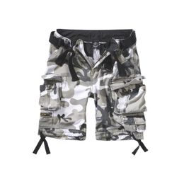 Brandit Herren Cargoshorts "Brandit Herren Savage Vintage Cargo Shorts"snowcamouflage, Gr. XL, unifarben, 100% Baumwolle, Hosen