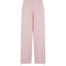 Karl Kani Damen Jogginghose "Karl Kani Signature Relaxed Os Sweatpants"rose, Gr. XL, 65% Baumwolle, 35% Polyester, Hosen