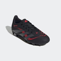 M&auml;dchen Fu&szlig;ballschuh "PREDATOR CLUB KIDS FG/MG", adidas Performance, Gr. 38, schwarz, Synthetik, Schuhe, f&uuml;r Rasenpl&auml;tze, f&uuml;r Kinder & Jugendliche