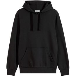 bonprix Herren Kapuzensweatshirt "Hoodie", schwarz, Gr. 60, unifarben, Sweatware, Obermaterial: 60% Baumwolle, 40% Polyester, Sweatshirts, Regular