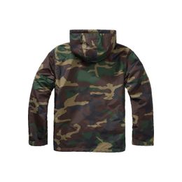 Brandit Herren Allwetterjacke "Brandit Herren Windbreaker Sherpa", gr&uuml;n, Gr. L, mehrfarbig, 80% Elastodien, 20% Polyester, Jacken