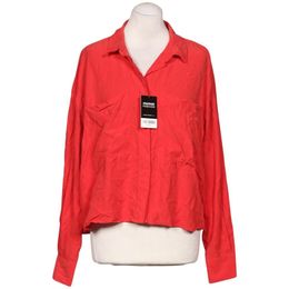 WEEKDAY Bluse Damen Gr&ouml;&szlig;e M Second Hand rot
