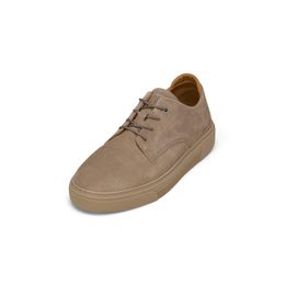 Marc O'Polo MARC O'POLO Herren Schlupfboots "aus softem Velours-Rindleder", Gr. 45light taupe, Obermaterial: 100% Leder (Rind), unifarben, Schuhe