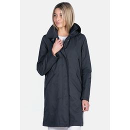 NEW CANADIAN Damen Kurzmantel "Begonia", blau, Gr. 36, unifarben, 100% Polyester, M&auml;ntel, mit abnehmbarer Funktionskapuze