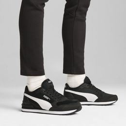 Puma Herren Sneaker "ST Runner v4 Mesh Sneakers Erwachsene", Gr. 37, schwarz-wei&szlig;, Obermaterial: Synthetik, Textil. Futter: Textil. Innensohle: