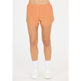 ENDURANCE ATHLECIA ATHLECIA Damen Shorts "Arilay", rot, Gr. 34, unifarben, 91% Polyester, 9% Elasthan, Hosen, mit bequemem 4-Wege-Stretch