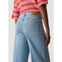 Lecomte Damen Jerseyhose "Hose", blau, Gr. 48, unifarben, 99%Baumwolle, 1%Elasthan, Hosen