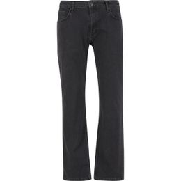 DEF Herren Bequeme Jeans "DEF DEF Sky Slim Fit Jeans", schwarz, Gr. 36, unifarben, 100% Baumwolle, Jeans