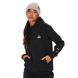 SOS Damen Kapuzensweatshirt "Haines", schwarz, Gr. M, unifarben, 100% Baumwolle, Sweatshirts, mit gro&szlig;er Kapuze