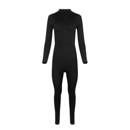 Damen Jumpsuitschwarz, Gr. L, MAGIC BODYFASHION, Web, Obermaterial: 92% Polyamid, 8% Elasthan, Overalls, nahtlose Verarbeitung f&uuml;r einen unsichtbaren