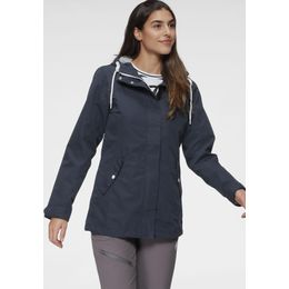 Polarino Damen Funktionsjacke, blau, Gr. 38, Obermaterial: 100% Polyester. Futter: 100% Polyester, Jacken, Wasserdicht, winddicht und atmungsaktiv.