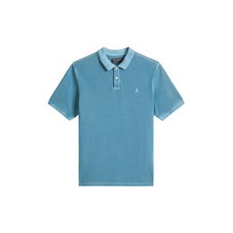 Marc O'Polo MARC O'POLO Herren Poloshirt "aus Bio-Baumwolle", blau, Gr. XL, unifarben, Obermaterial: 100% Baumwolle, Shirts