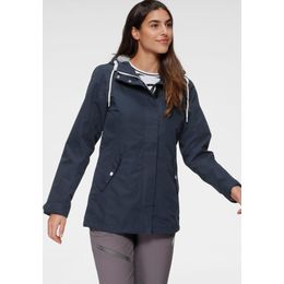 Polarino Damen Funktionsjacke, blau, Gr. 42, Obermaterial: 100% Polyester. Futter: 100% Polyester, Jacken, Wasserdicht, winddicht und atmungsaktiv.
