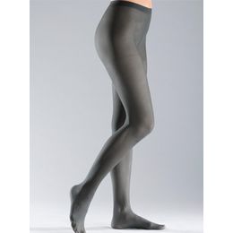 Esda Damen Strumpfhose, Gr. 3, grau, 100% Polyamid, Strumpfhosen