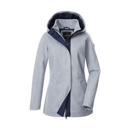 G.I.G.A. by Killtec Damen Funktionsjacke "GW 91 WMN JCKT", grau, Gr. 42, G.I.G.A. DX BY KILLTEC, Oberseite: 100% Polyester.R&uuml;ckseite: 100% Polyester.Futter: 100%