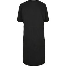 Urban Classics Damen A-Linien-Kleid "Urban Classics Damen Ladies Organic Oversized Slit Tee Dress", schwarz, Gr. S, unifarben, 100% Baumwolle, Kleider