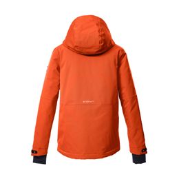 Killtec Jungen Skijacke "KSW 191 BYS SKI JCKT", orange, Gr. 140, Obermaterial: 100% Polyester.Futter: 100% Polyester.F&uuml;llung: 100% Polyester, Jacken,
