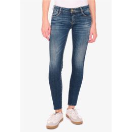 Damen Bequeme Jeans "PULPC", blau, Gr. 29, Le Temps Des Cerises, 94% Baumwolle, 5% Polyester, 1% Elasthan, Jeans, mit eng anliegendem Schnitt