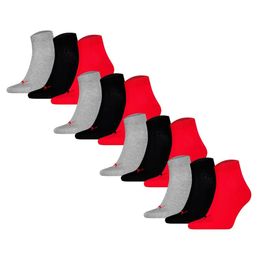 Puma Socks female Grey, Red, Black size 43-46