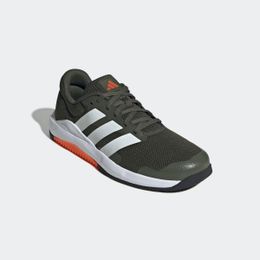 Herren Trainingsschuh "DROPSET BASE", adidas Performance, Gr. 43night cargo, cloud wei&szlig;, impact orange, Textil, Schuhe