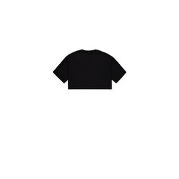 Damen T-Shirt "Basic T-Shirt BL Cropped PP W"schwarz, Gr. S, Alpha Industries, Obermaterial: 100% Baumwolle, Shirts