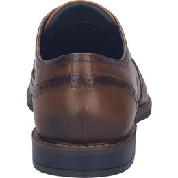 Josef Seibel Herren Schn&uuml;rschuh "Desmond 02, cognac", Gr. 41, braun, Obermaterial: 100% Rindsleder Leather cow., Schuhe