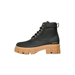 N91 Damen Schn&uuml;rboots "Style Choice HI Businessschuh", Gr. 41, schwarz, Leder, Schuhe, Damen Schn&uuml;rboots Leder handgefertigt, Hikingboots