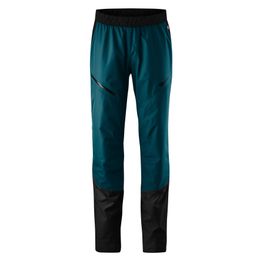 Gonso Damen Fahrradhose "Save Pants Therm", blau, Gr. XXXL, 100% Polyester, Hosen, Gef&uuml;tterte Regenhose f&uuml;r sehr kalte Wintertage auf dem Rad.