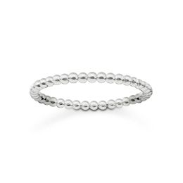 Thomas Sabo Damen Fingerring "TR2122-001-12-52,54,56,58", 54, Silber 925 (recycelt), 2mm, silber, Silber 925 (recycelt), Fingerringe