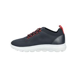 Geox Herren Sneaker "Geox Sneaker Lederimitat/Textil", Gr. 43, grau, Lederimitat, Textil, Schuhe