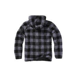 Brandit Herren Anorak "Brandit Herren Teddyfleece Worker Jacket", schwarz-wei&szlig;, Gr. 4XL, unifarben, 100% Polyester, Jacken