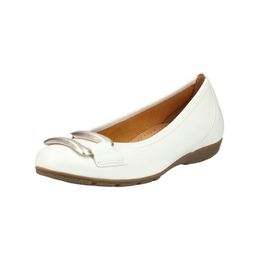 Gabor Damen Ballerina "Gabor Ballerinas Glattleder", Gr. 38puder, Glattleder, Schuhe