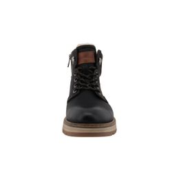 Tom Tailor Herren Stiefel "Tom Tailor Winter Boots", Gr. 41, schwarz, Polyurethan, unifarben, Schuhe