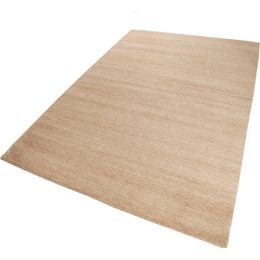 Teppich Esprit, B:70cm H:20mm L:140cm, beige, Kunstfaser, Wohnzimmer, Teppiche, "Loft ESP-4223", Wohnzimmer, gro&szlig;e Farbauswahl, sehr weicher Flor,