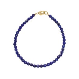 Firetti Damen Armband "Schmuck Geschenk Armschmuck Armkette Farbstein Edelstein", 19, Messing, gold, Messing, Armb&auml;nder, Made in Germany - mit