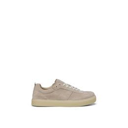 Marc O'Polo MARC O'POLO Herren Sneaker "aus ge&ouml;ltem Veloursleder", Gr. 44, beige, Obermaterial: 100% Leder, unifarben, Schuhe