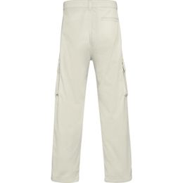 DROPSIZE Herren Cargohose "Dropsize Herren Dropsize Single Cargo Pocket Workwear Pants", beige, Gr. 32, unifarben, 65% Polyester, 35% Baumwolle, Hosen
