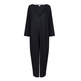 Damen Jumpsuit "Mai V-Neck Jumpsuit Damen"schwarz, Gr. M, Turtledove London, 100% Baumwolle, Overalls