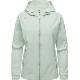 Funktionsjacke Ragwear "Dizzea", Damen, Gr. XXL (44), hellmint, Obermaterial: 100% Nylon. Innenfutter: 100% Polyester, tailliert h&uuml;ftbedeckend, hoch geschlossener Ausschnitt, &Auml;rmel ohne &Auml;rmelschlitz elastischer Bund mit Windstopper,mit innenliegendem Gummizug, Jacken Funktionsjacke, Wasserdichte und atmungsaktive &Uuml;bergangsjacke