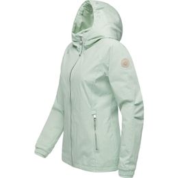 Ragwear Damen Funktionsjacke "Dizzea", gr&uuml;n, Gr. S, Obermaterial: 100% Nylon. Innenfutter: 100% Polyester, Jacken, Wasserdichte und atmungsaktive