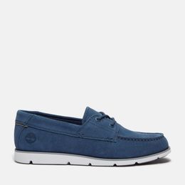 Timberland Herren Sneaker "GRAFTON BAY LACE UP SHOE", Gr. 41dk blu suede, Leder, Schuhe